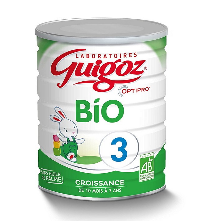 Laits de Croissance: Guigoz Bio 3 Croissance Lait 800g