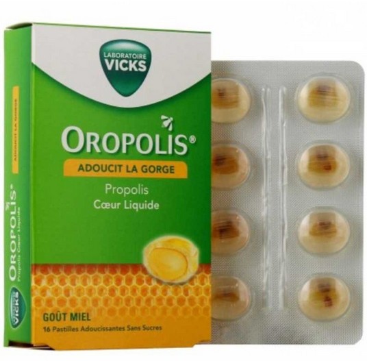 Gelée Royale & Propolis: Mediflor Oropolis Pastilles Coeur Liquide