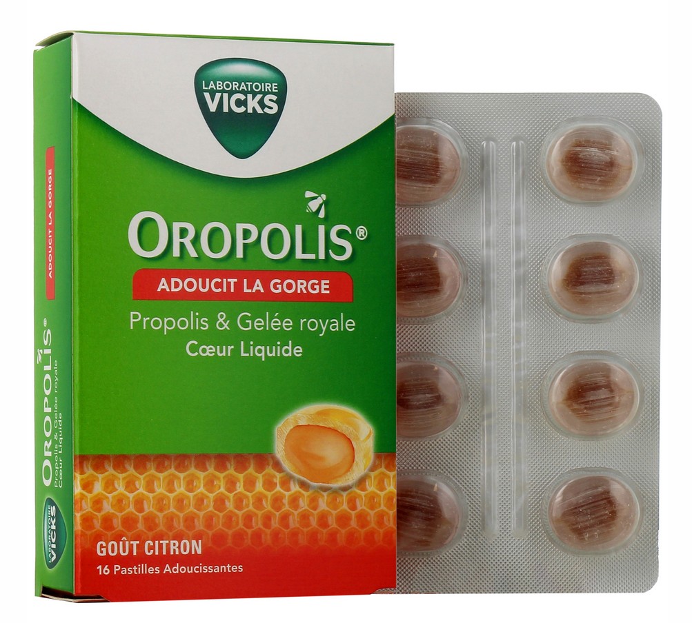 Gelée Royale & Propolis: Mediflor Oropolis Pastilles Coeur Liquide ...