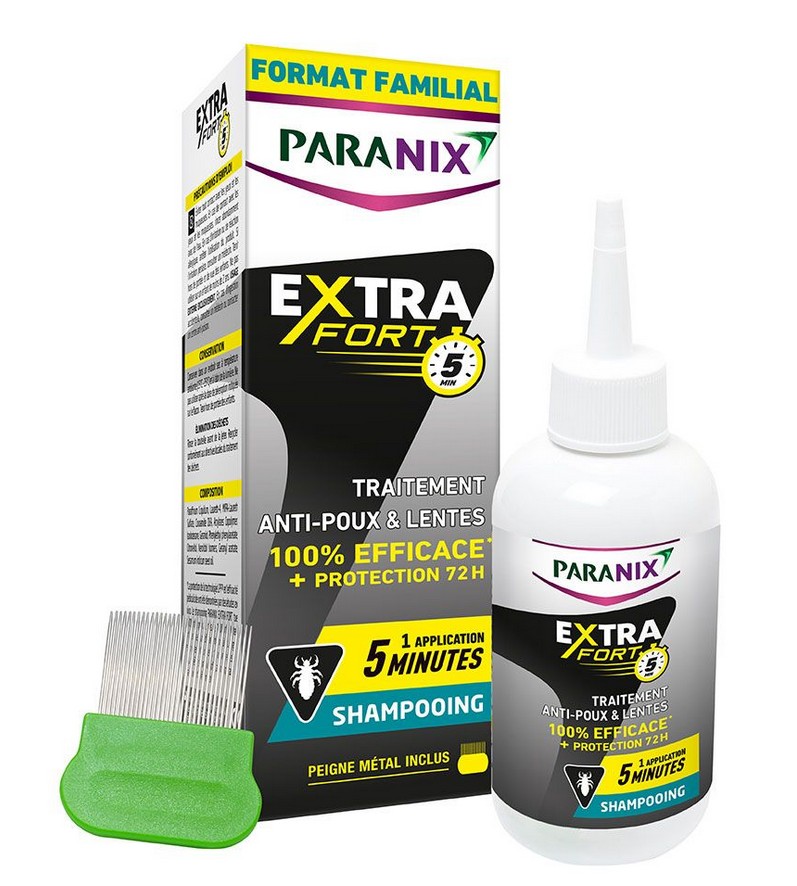 Anti-Poux & Lentes: Paranix Extra Fort Anti-Poux Shampooing 300ml ...