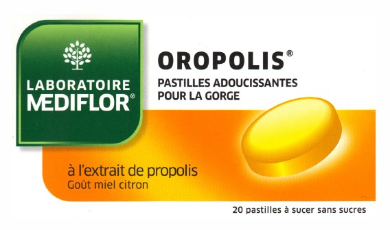 Gelée Royale & Propolis : Mediflor Oropolis Pastilles Miel Citron Sans ...